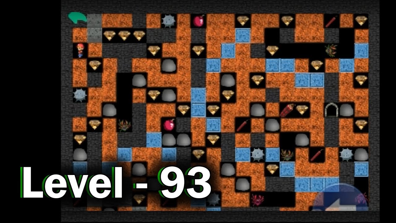 Diamond mine level 93 collected all 30 diamonds - YouTube