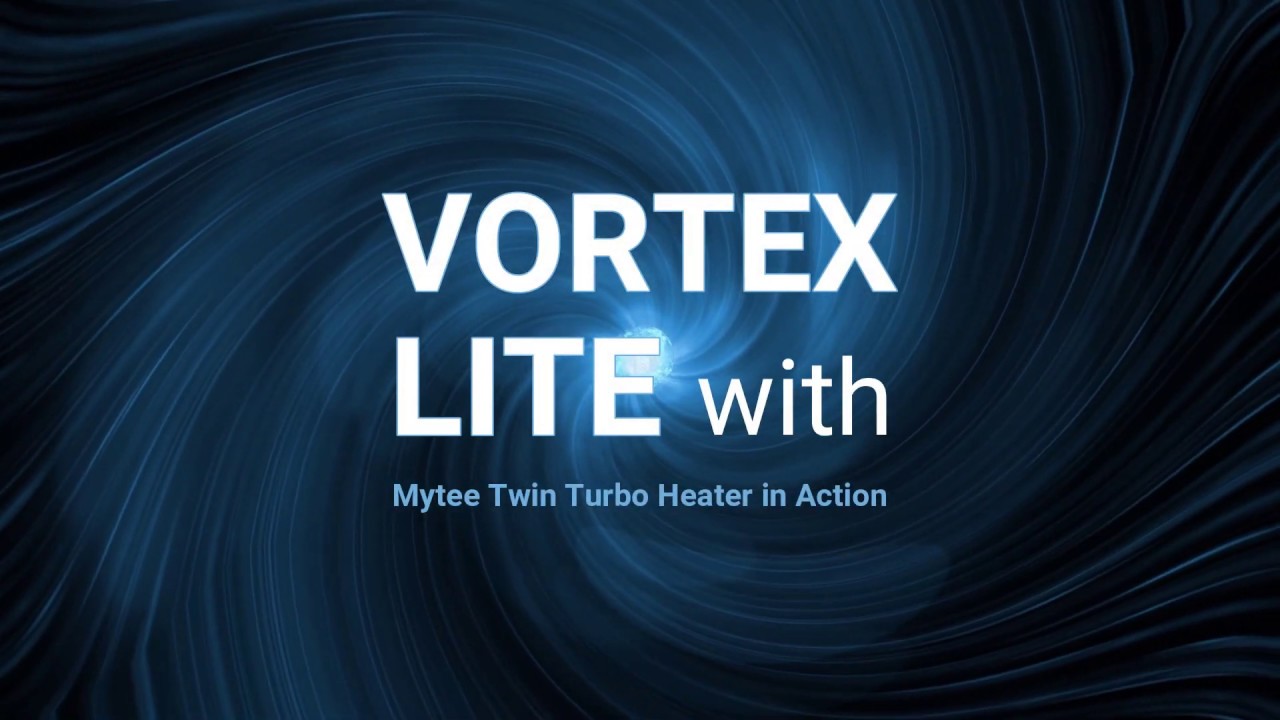 Vortex Lite with Mytee Twin Turbo Heater in Action - YouTube