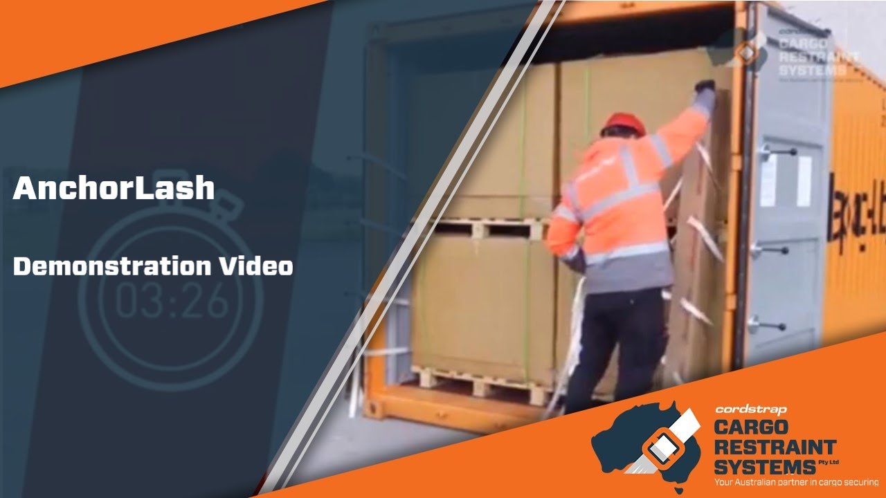 Cordstrap Anchorlash System Cargo Restraint Systems Pty Ltd - YouTube