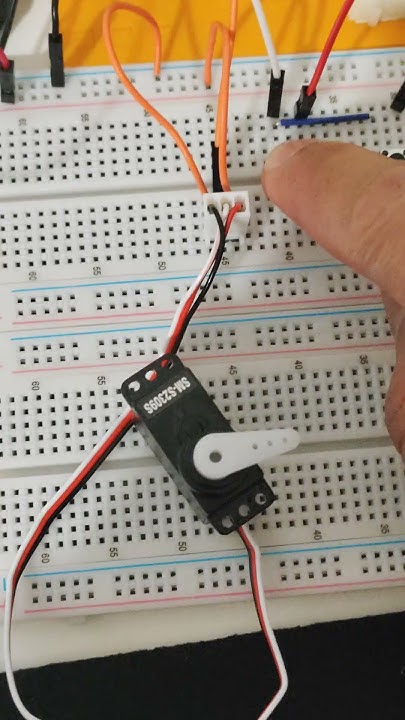 Two Push buttons to control reverse/forward rotation of Servo-motor on Arduino Board. - YouTube