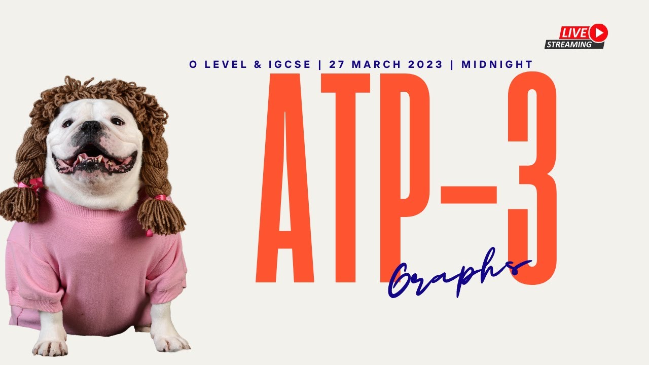 ATP 3 - Graphs | IGCSE & O level | Chemistry | Ahmed Bokhari - YouTube