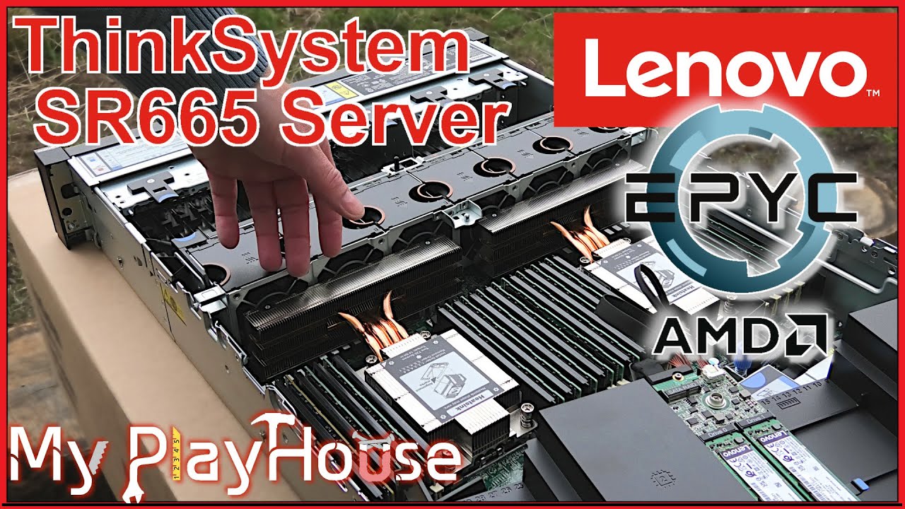 Lenovo ThinkSystem SR665 with 2 X AMD EPYC CPU's - 1181 - YouTube