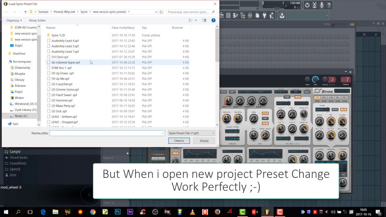 Spire Vst Freezing Daw When i Change The Preset , *SOLVED* - YouTube