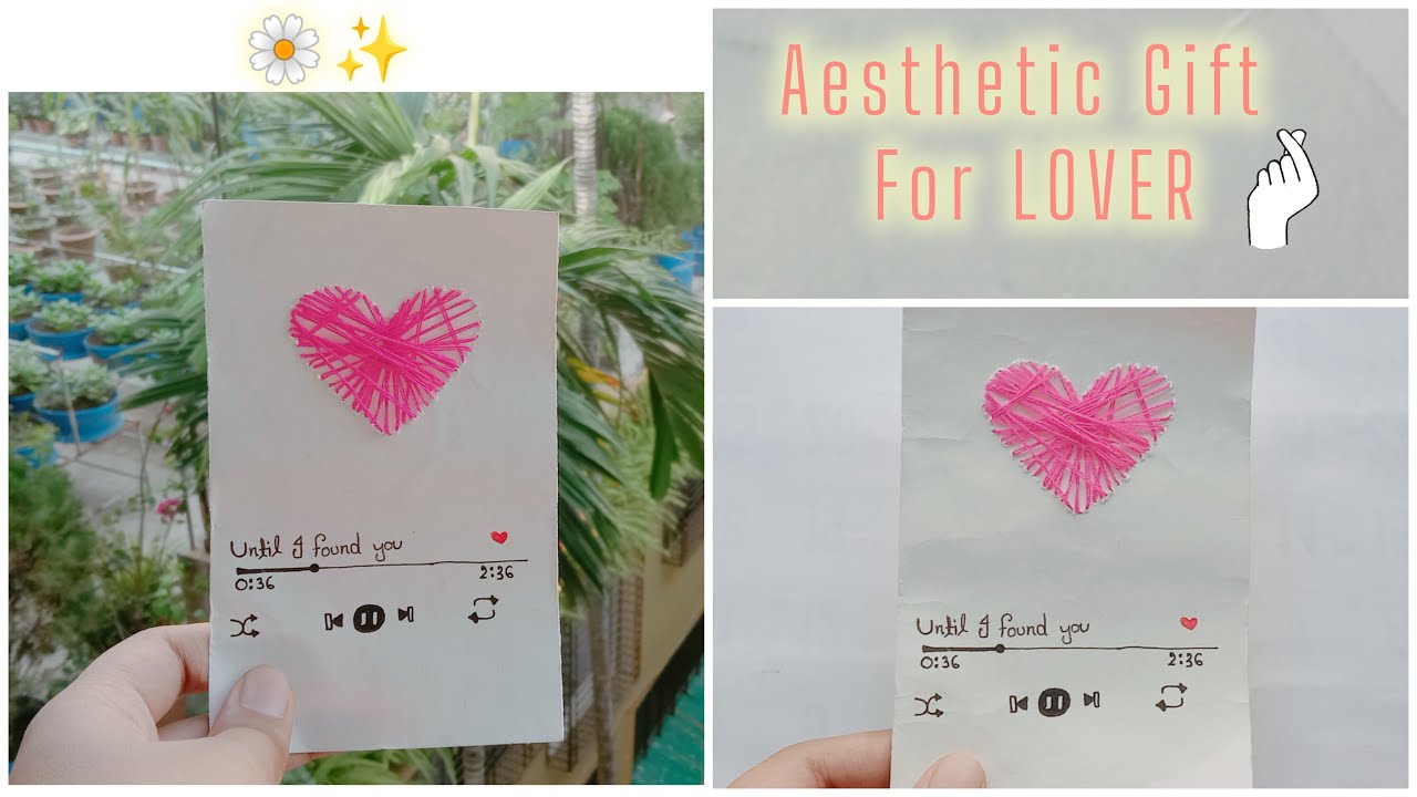 Aesthetic way to impress your lover / Sharing heart Spotify card / cute ...