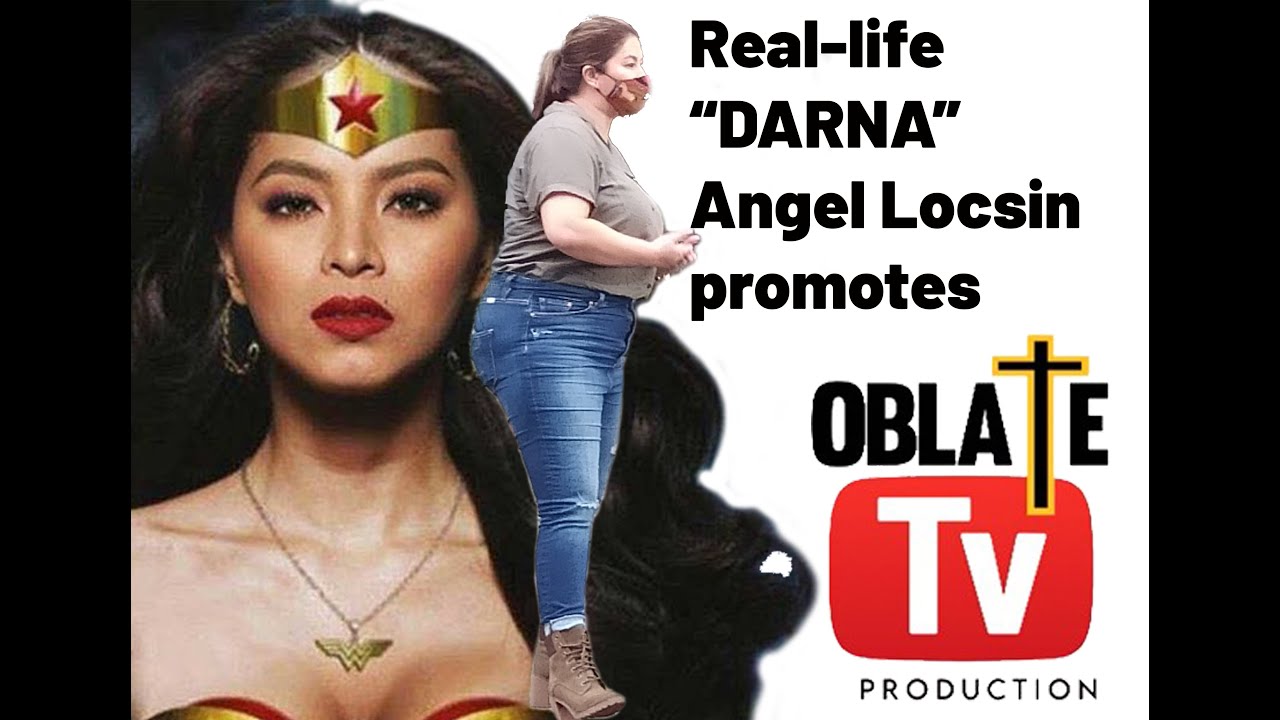 Real-life "Darna" Angel Locsin Promotes OBLATE TV - YouTube