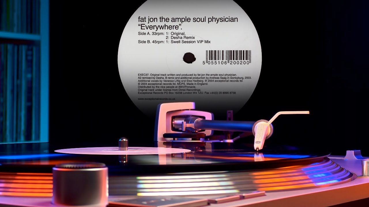 Fat Jon The Ample Soul Physician – Everywhere (2004) Desha Mix - 12 ...