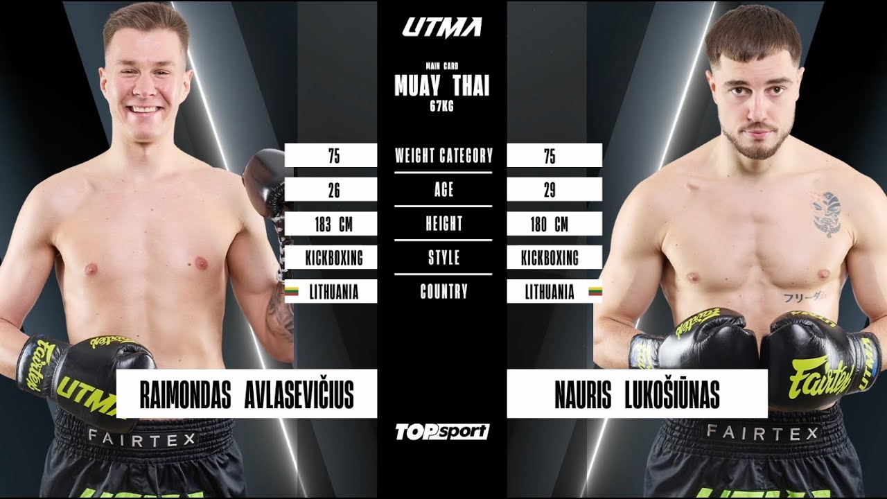 Raimondas Avlasevičius vs Nauris Lukošiūnas | UTMA RISING 2 | Full ...
