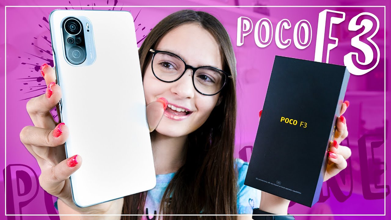 POCO F3 - DESEMPENHO INCRÍVEL com TELA AMOLED de 120HZ! UNBOXING E ...