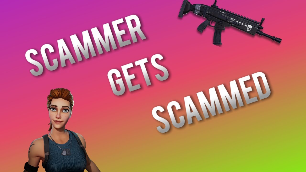 Fortnite save the world | Scammer gets scammed!!! - YouTube
