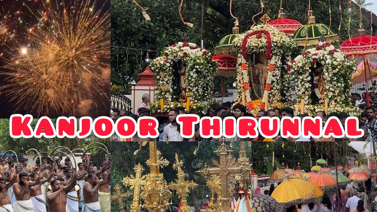 Kanjoor Palli Perunnal 2025 | കാഞ്ഞൂര്‍ പള്ളി പെരുന്നാൾ | St Mary’s ...