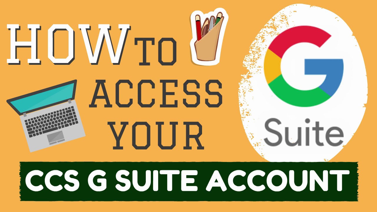 [CCS] How to Access Your G Suite Account for Desktop and Laptop - YouTube