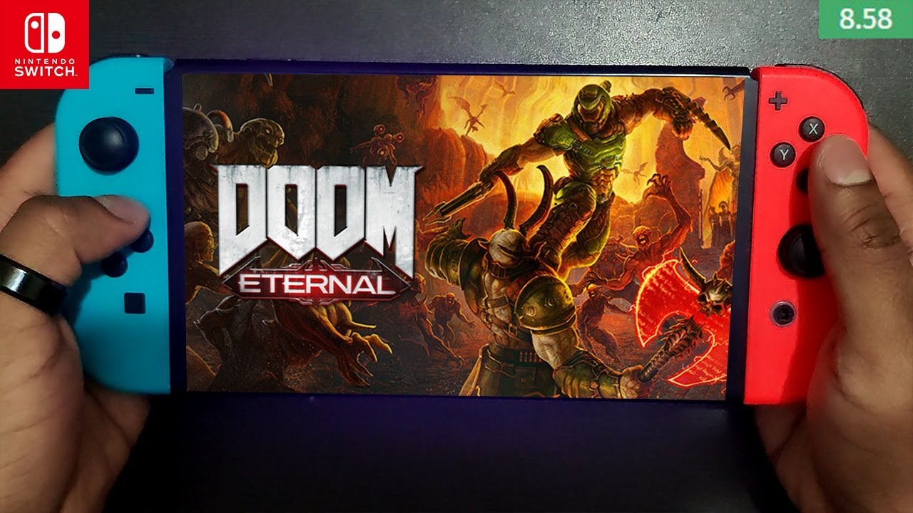 Doom Eternal Nintendo Switch V1 Gameplay 2023 - YouTube