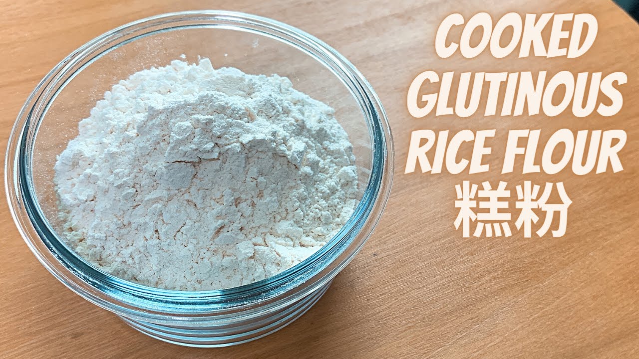 COOKED GLUTINOUS RICE FLOUR | 糕粉的做法 ｜ 如何自制糕粉 ｜ 如何制作糕粉 ｜ 糕粉食谱 ｜ 糕粉是什么 ...