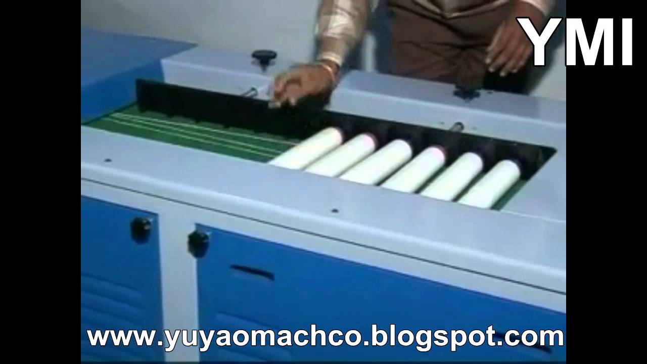Roving Stripping & Opening Machine YMI - YouTube