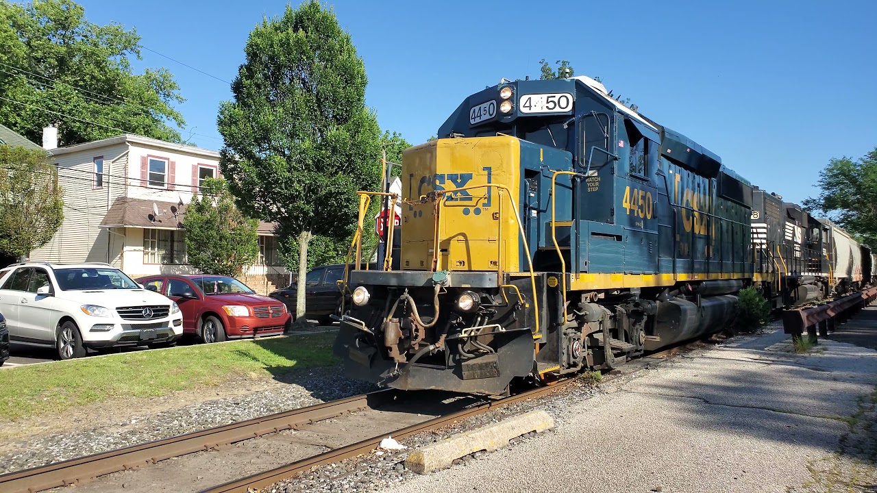 CSX 4450/NS 5278 leads CSAO WPMI-61 Northbound (6/29/21) - YouTube