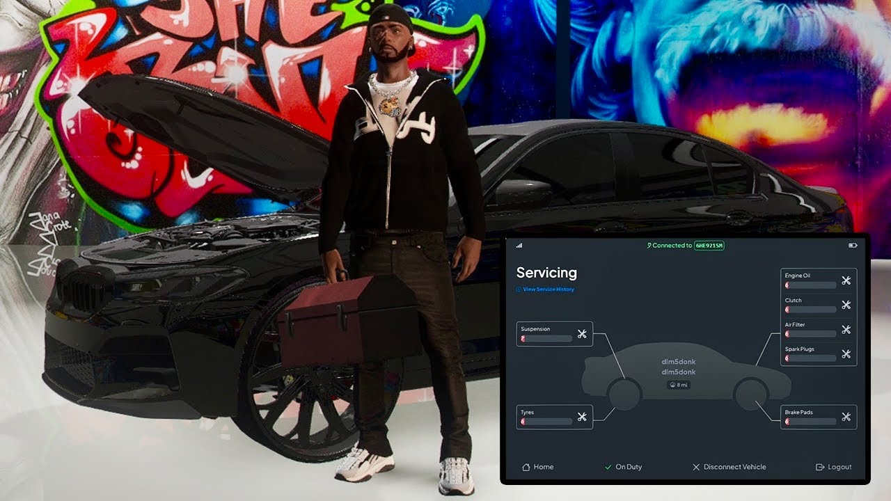 REALISTIC Car SERVICING System (Guap Chaser RP) - YouTube