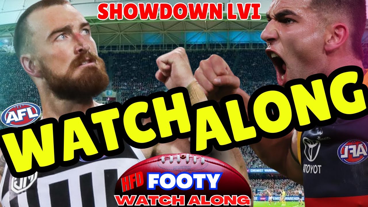 Port Adelaide Power vs Adelaide Crows | ROUND 23 | AFL LIVE WATCH ALONG ...