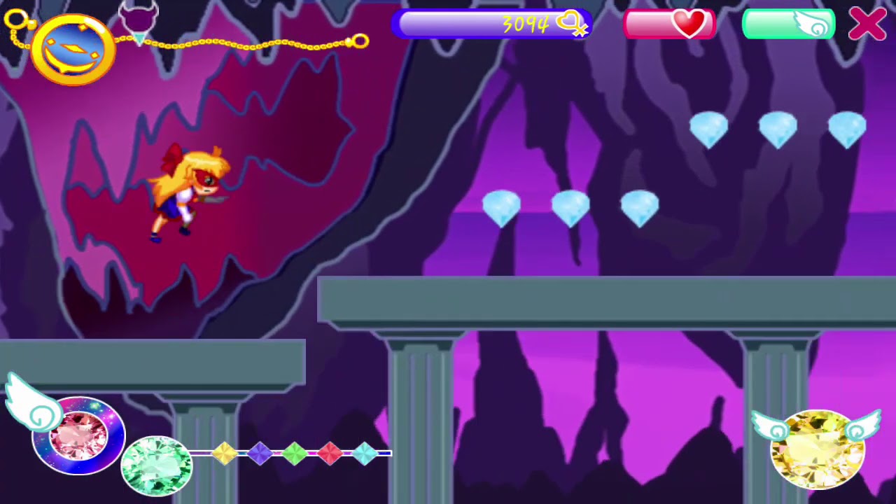 Sailor V Game #1 Minako and Makoto - YouTube
