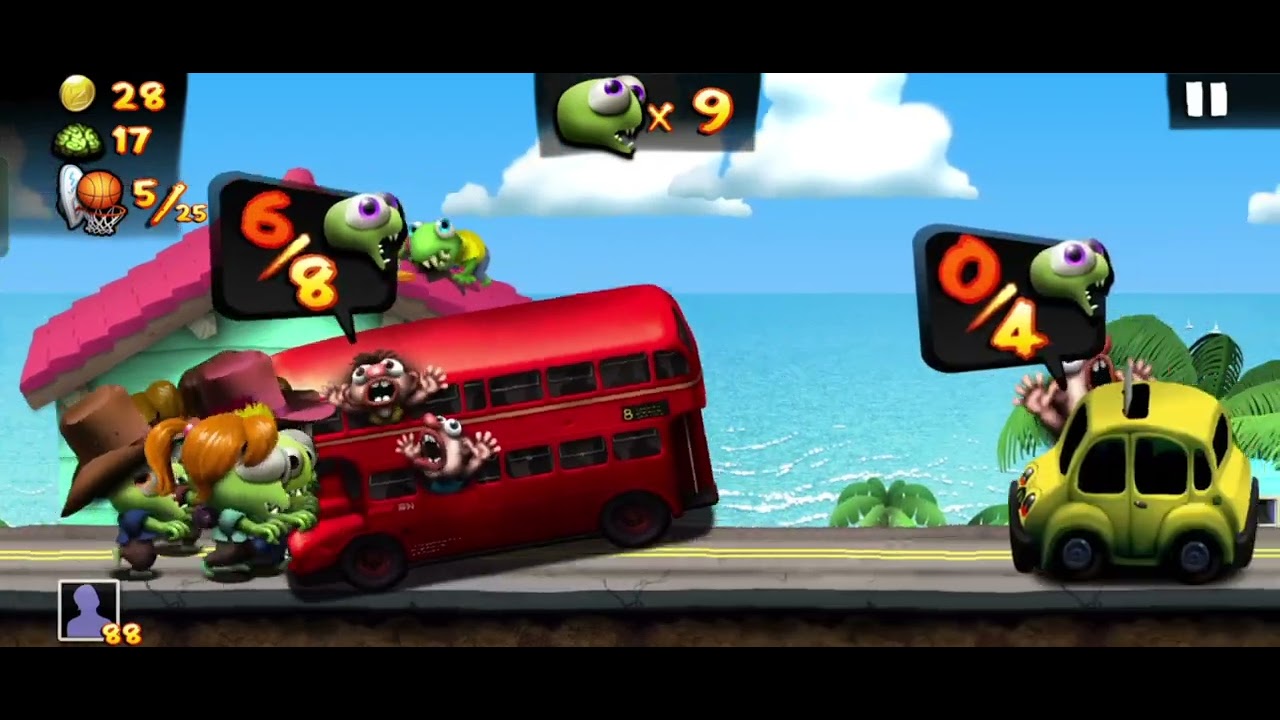 Zombie Tsunami Mission Today Shoot the Ball Part 1 - YouTube