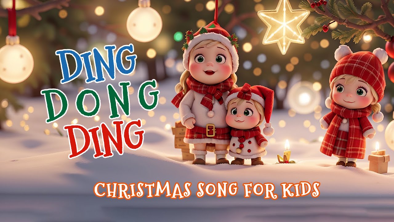 DING DONG DING - CHRISTMAS SONGS FOR KIDS - YouTube