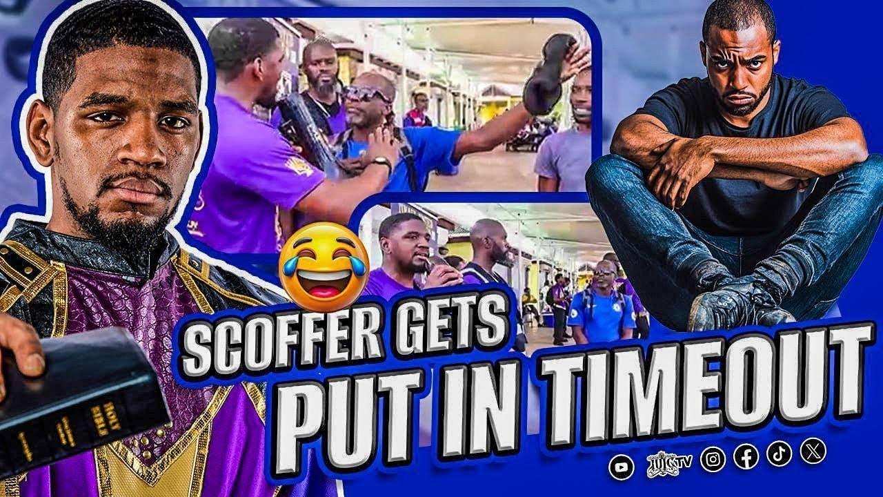 Scoffer Gets Put In Timeout - YouTube