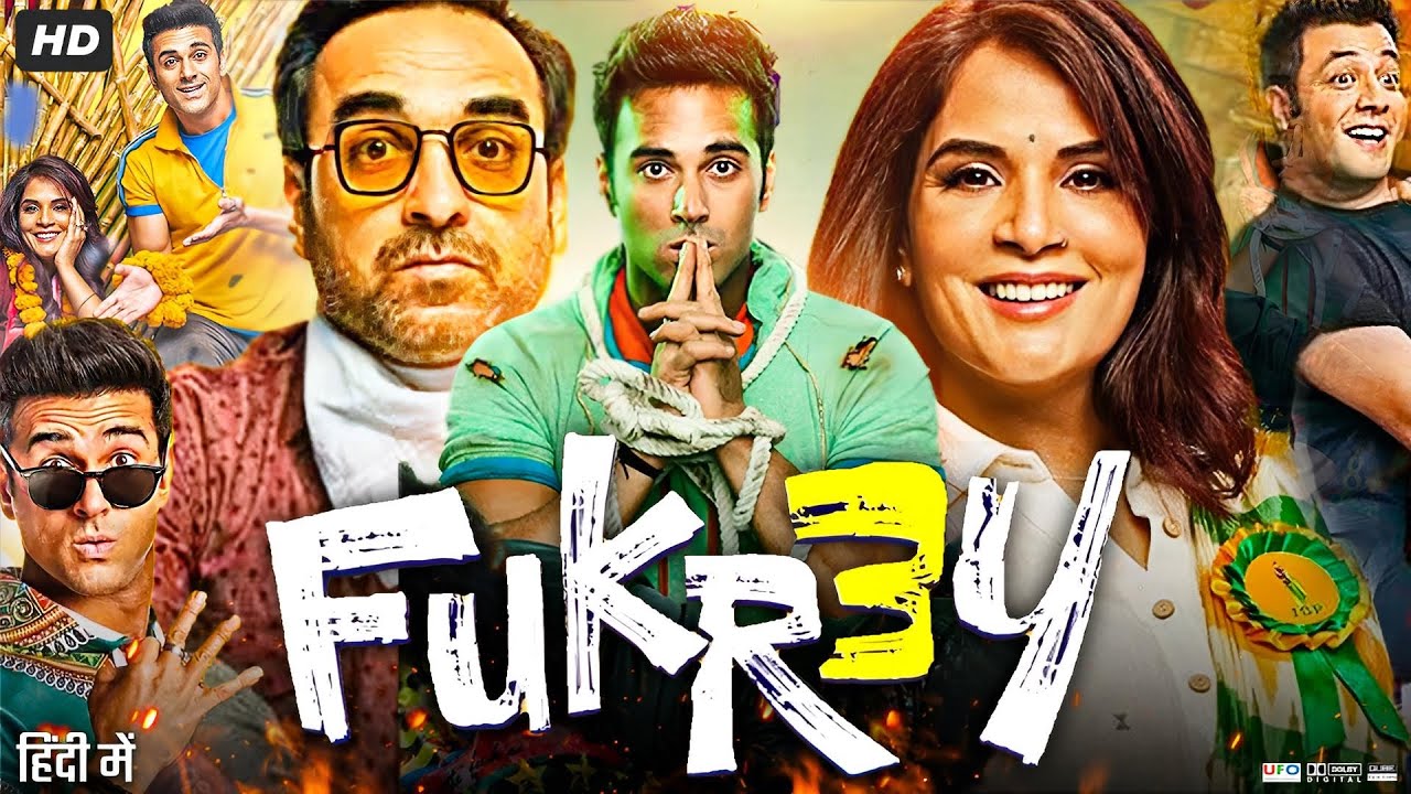 Fukrey 3 Full Movie | Pulkit Samrat | Richa Chadda | Manjot Singh | Varun Sharma | Review & Fact ...