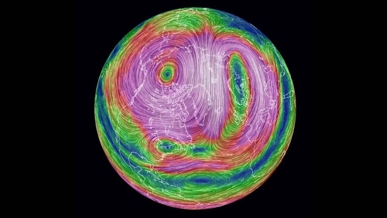 Polar Vortex split overview March 2025 - YouTube