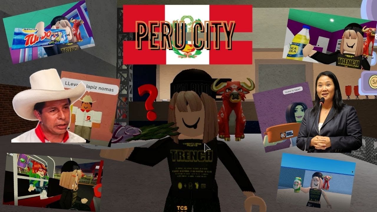 ME ROBAN EN PERÚ!! jugando Peru City en Roblox!! - YouTube