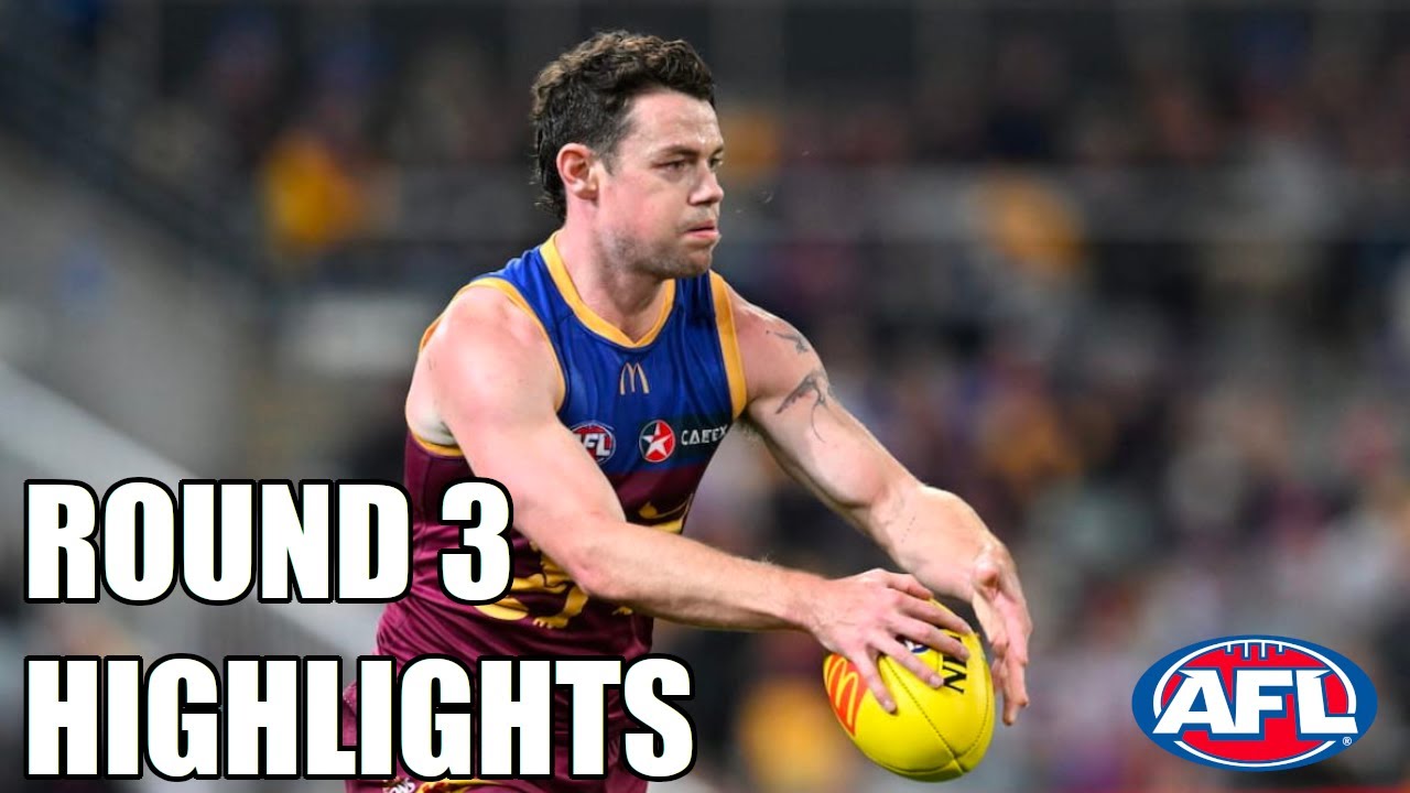 Lachie Neale Round 3 AFL Highlights vs Collingwood (35 Disposals, 1 ...