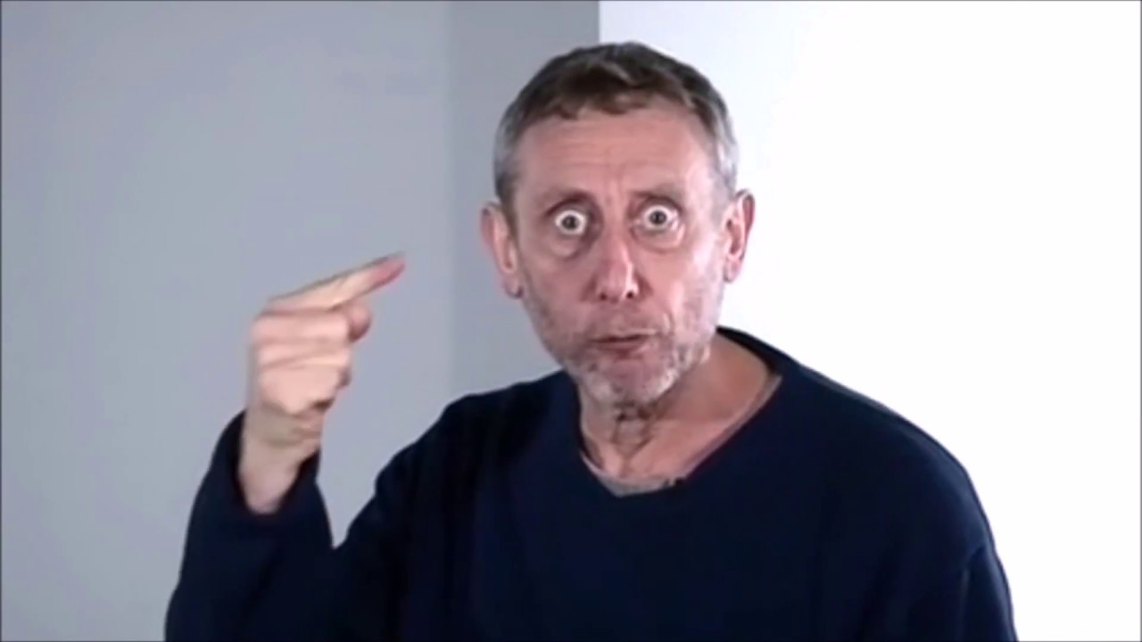 Michael Rosen and The Terrifying Potato - YouTube