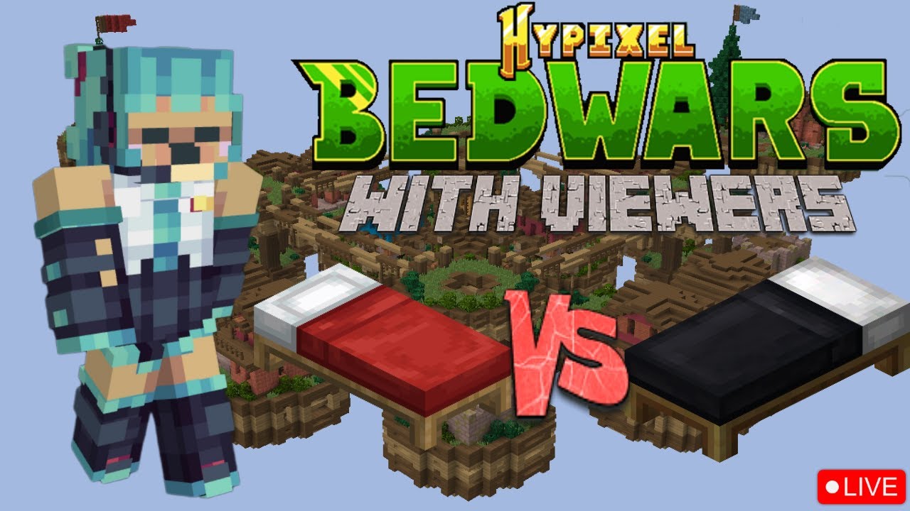 Minecraft Bed Wars with Viewers #Shorts #Minecraft #live - YouTube