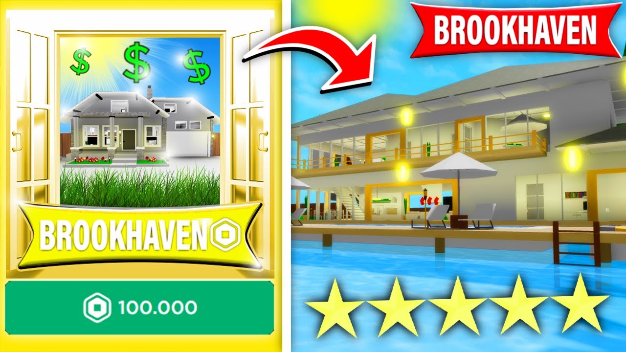 Ich ÖFFNE 5 STERNE HOTEL nur für REICHE in BROOKHAVEN 😨 (Roblox ...