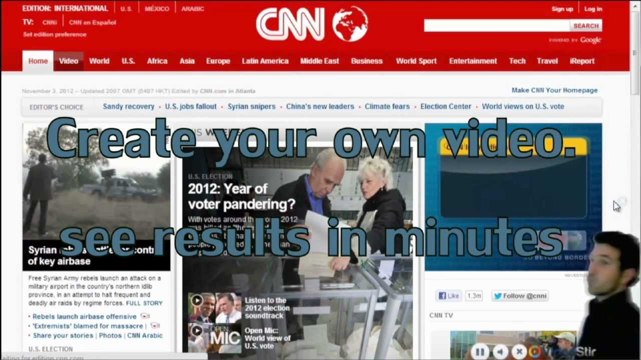 VideoStir Demo - Add a free virtual spokesperson to your website in 5 ...