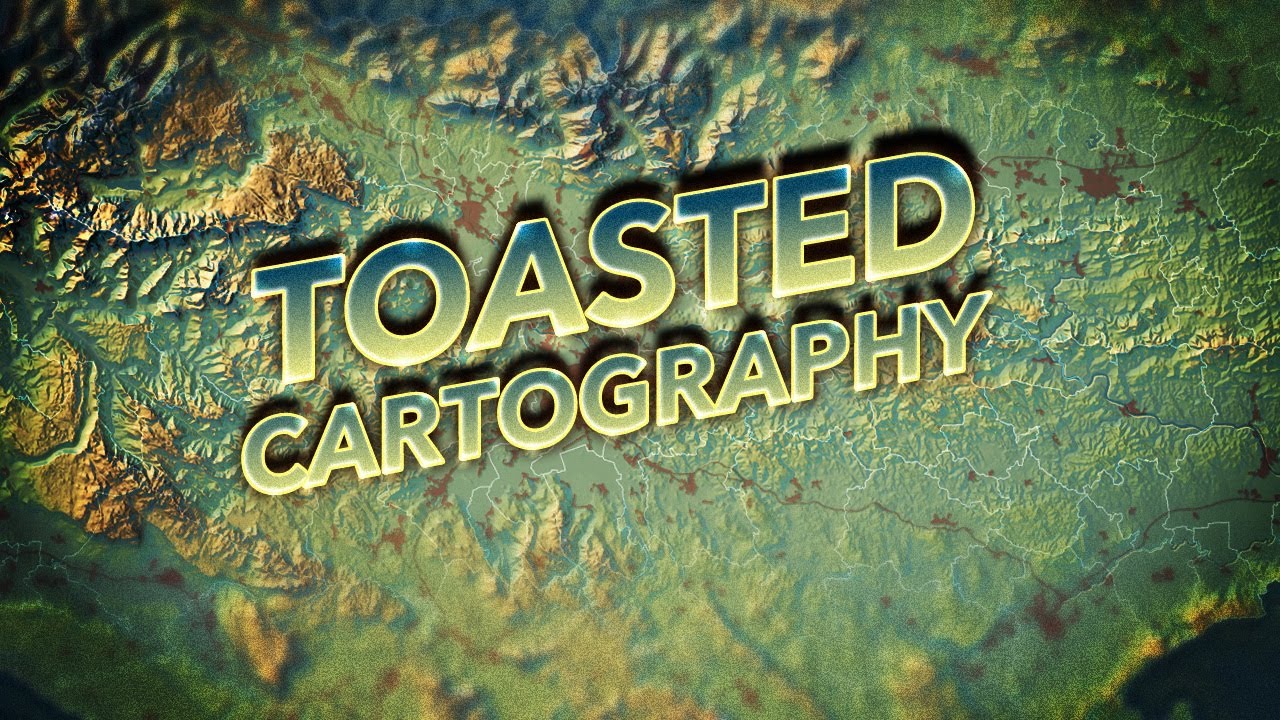 Toasted Cartography: Burn a Tasty Vignette Into Your Map Layout - YouTube