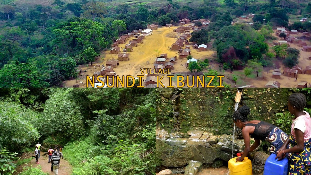DÉCOUVERTE VILLAGE NSUNDI KIBUNZI, LUOZI MBANZA MUEMBE REGARDEZ LA ...