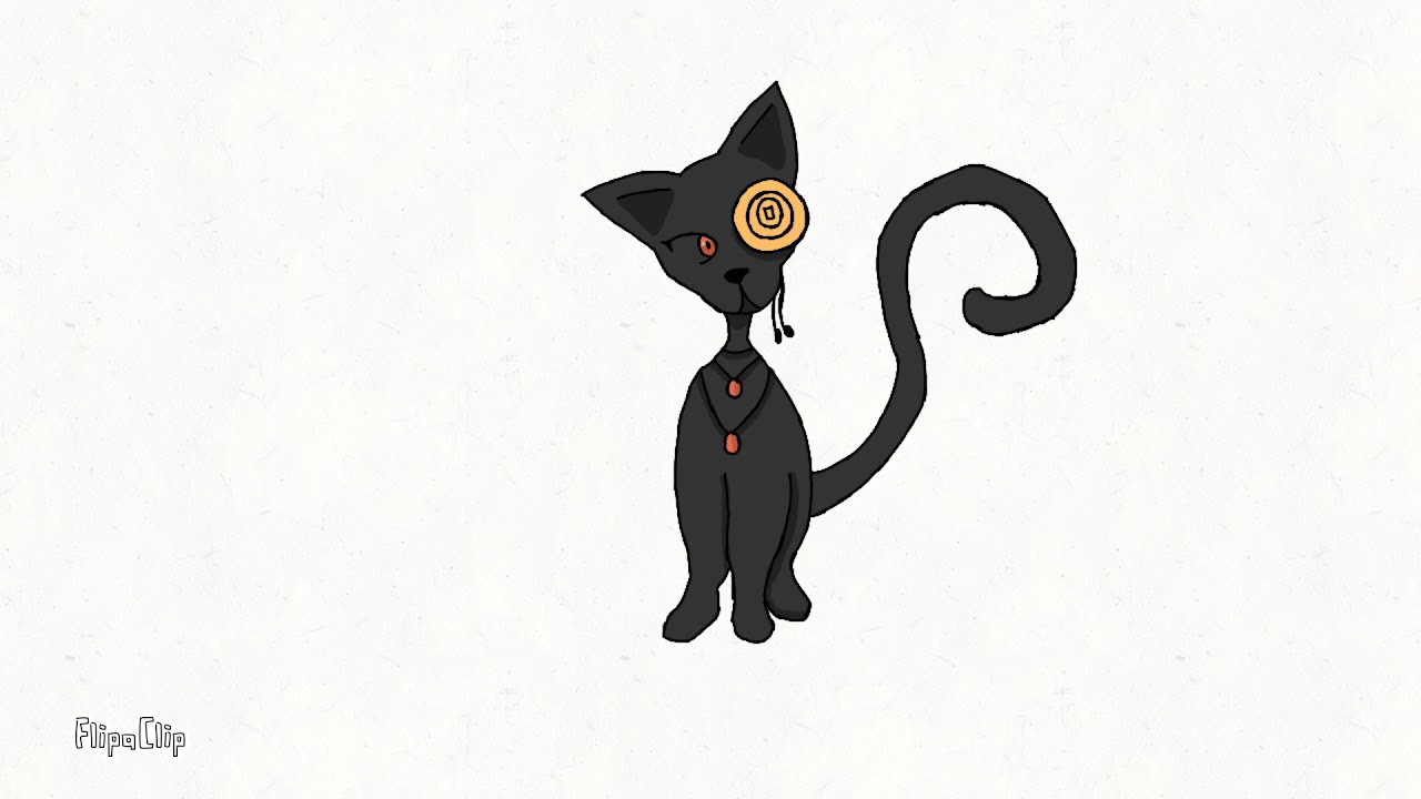 Cat animation flipaclip - YouTube