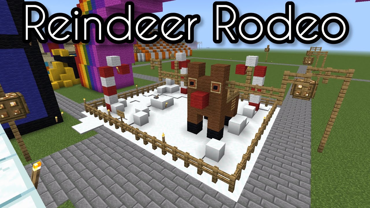How To Build Stampy's Lovely World {342} Reindeer Rodeo - YouTube