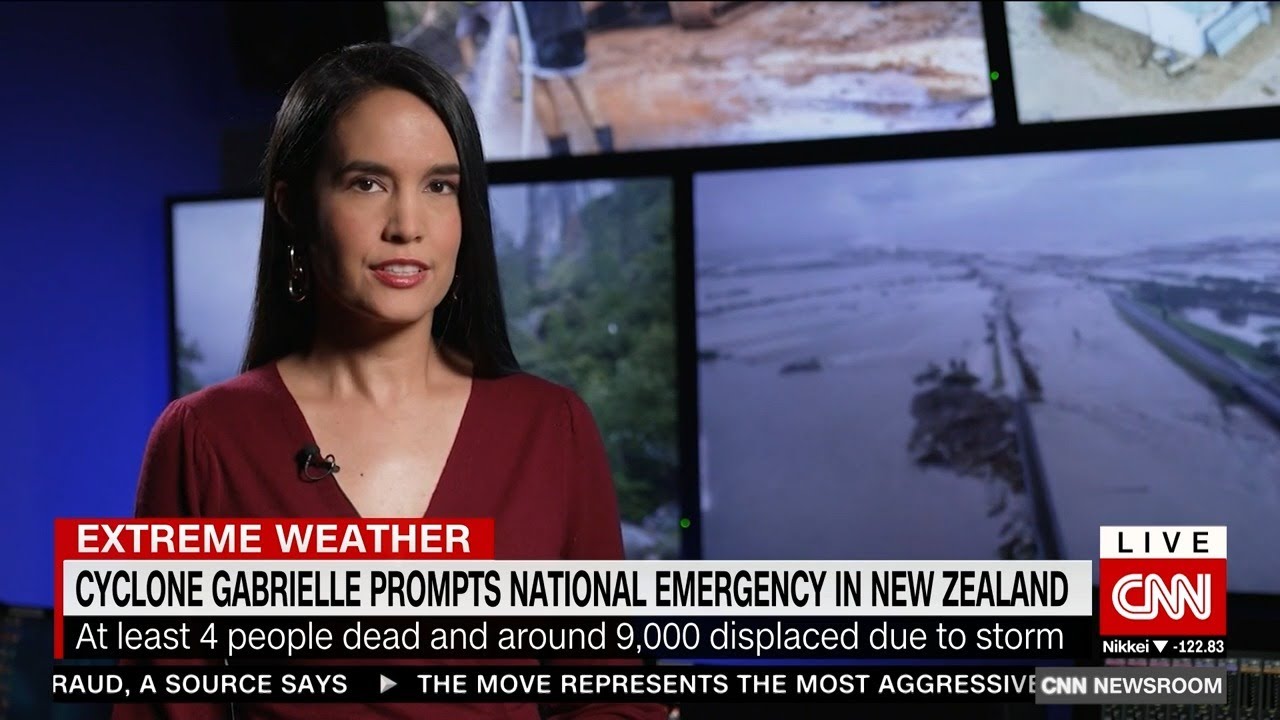 Cyclone Gabrielle: Video shows impact of "unprecedented" storm in New ...