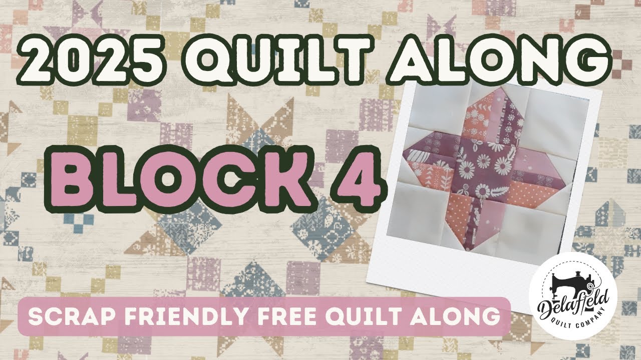 2025 Summer Quilt Along - Block 4 - Free step by step quilt tutorial # ...