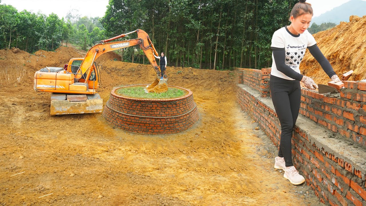 30 Days START to FINISH Building Fish Pond Fish Farming, Building Pond ...