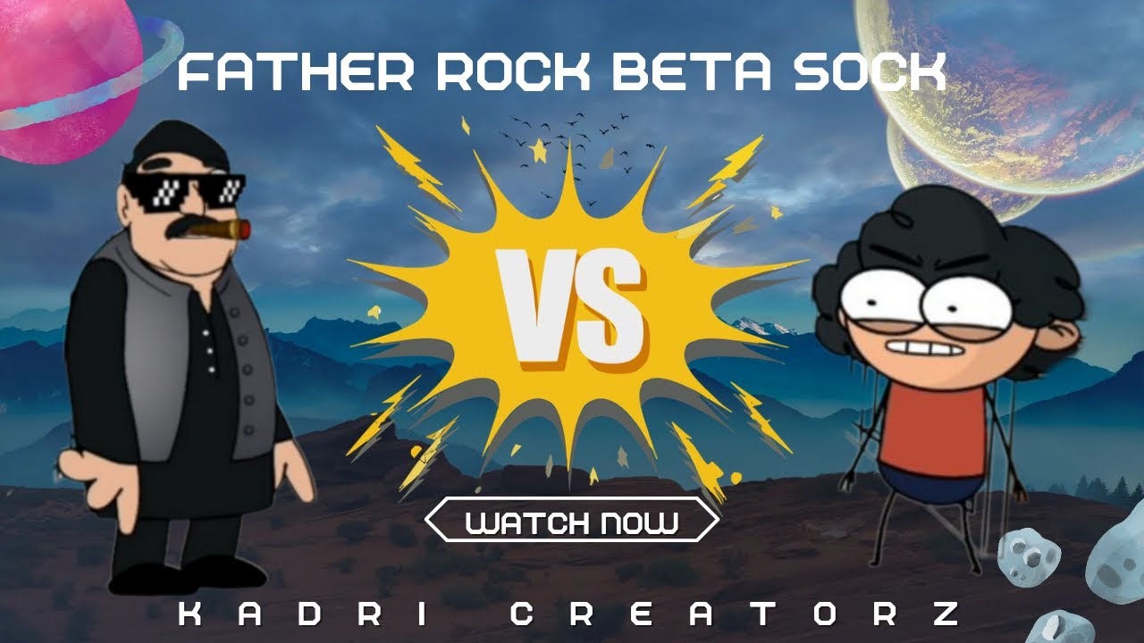 Father Rock Beta Sock || Comedy Cartoon || Kadri Creatorz || # ...