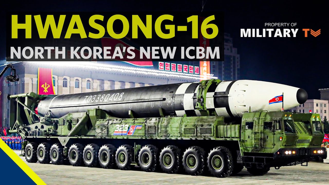 Hwasong-16 ICBM: North Korea’s Monstrous New ICBM - YouTube