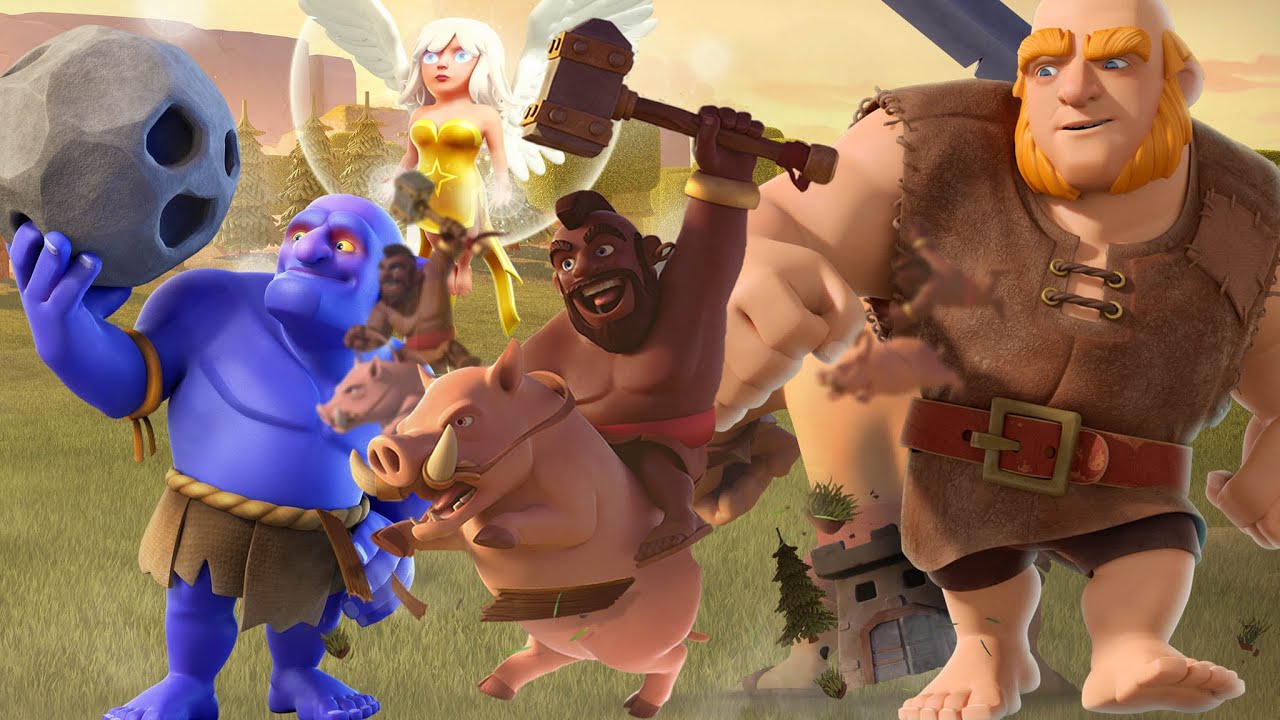 Strategy TH9 - HGHB After Update | Overpower Attack - YouTube