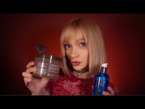 ASMR 👐 Hands and Soothing Sounds of Sticky Gel Application