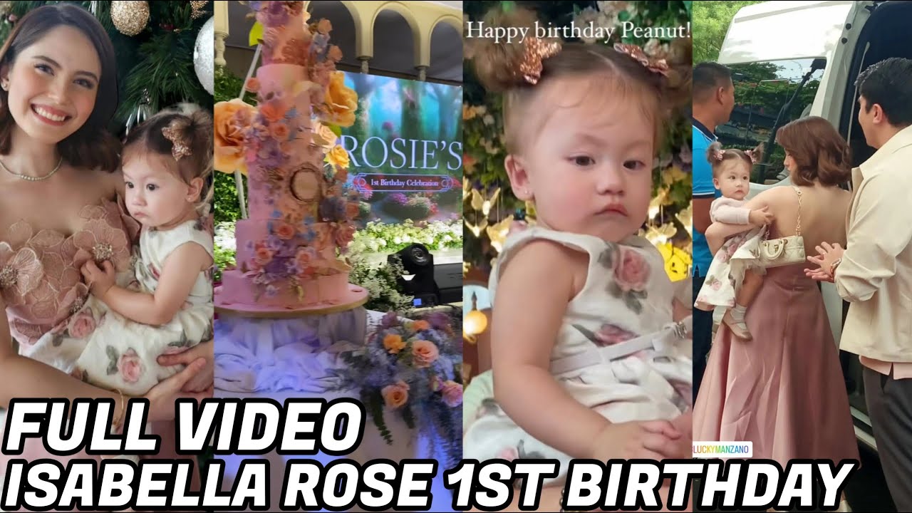BABY PEANUT 1ST BIRTHDAY ️FULL VIDEO BIRTHDAY CELEBRATION Ni JESSY ...