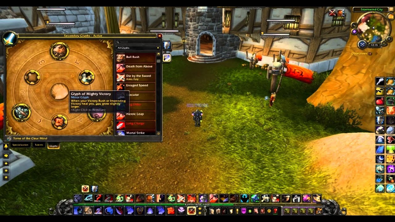 WoW Arms Warrior 6.2.3 PvP Guide - YouTube