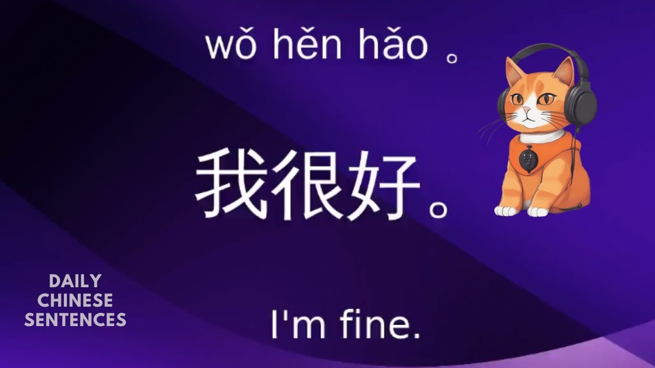 100 Daily Chinese Sentences Practice,Quickly learn Chinese,Pinyin ...