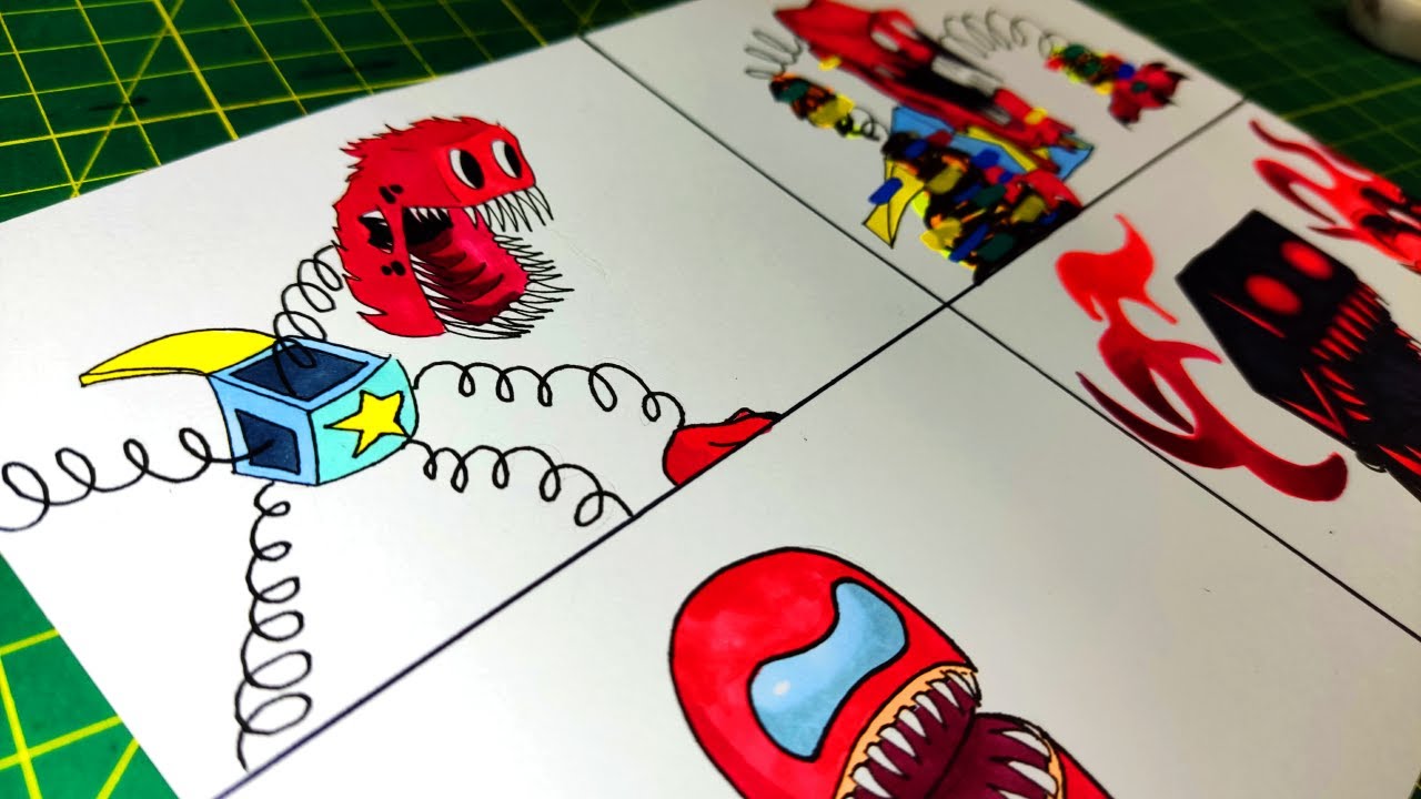 DIBUJO A BOXY BOO en 6 ESTILOS DIFERENTES 😱 CORRUPTED PIBBY | FNF ...