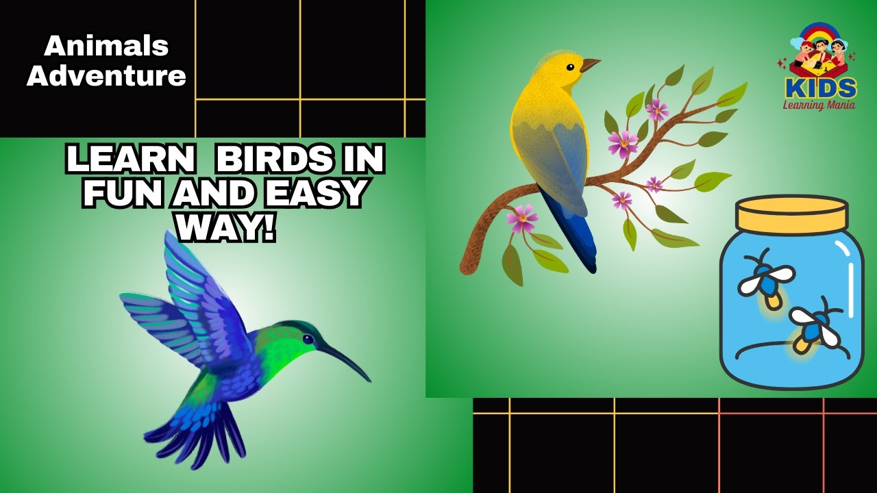Flying Birds Song | The Sky’s Parade | Birds Poem in Fun Way | Kids ...
