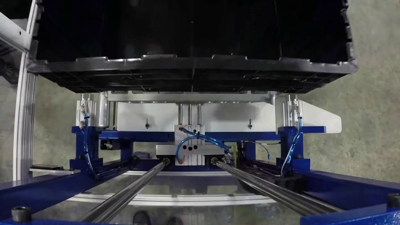 IMS Tote De-Stacker - YouTube